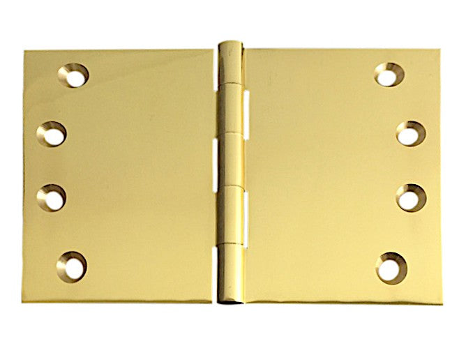 WIDE THROW BUTT HINGE - Polished Brass – KELSO DOORS