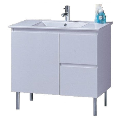 LONDON SLIMLINE VANITY - 900 x 360mm – Kelso Doors AU