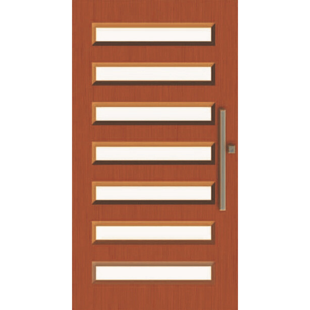 BOSTON 7 - Timber Entrance Door – KELSO DOORS
